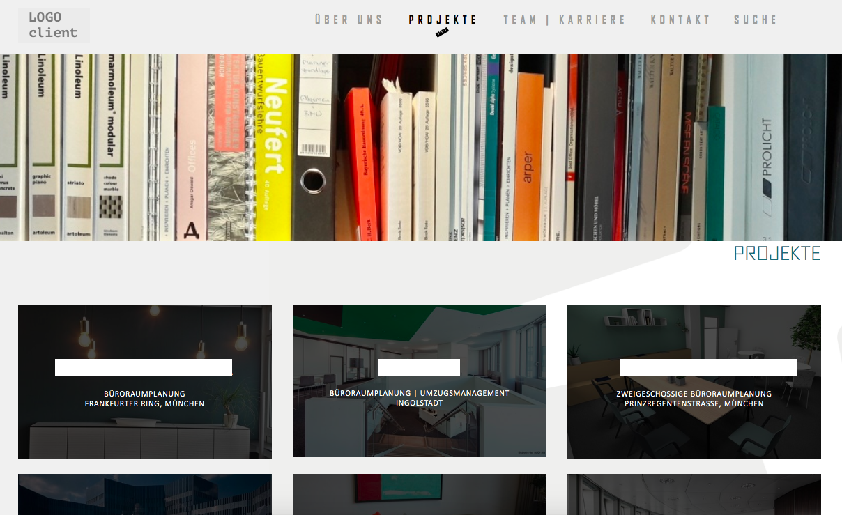 Architect Website - Eva Louise Dressel